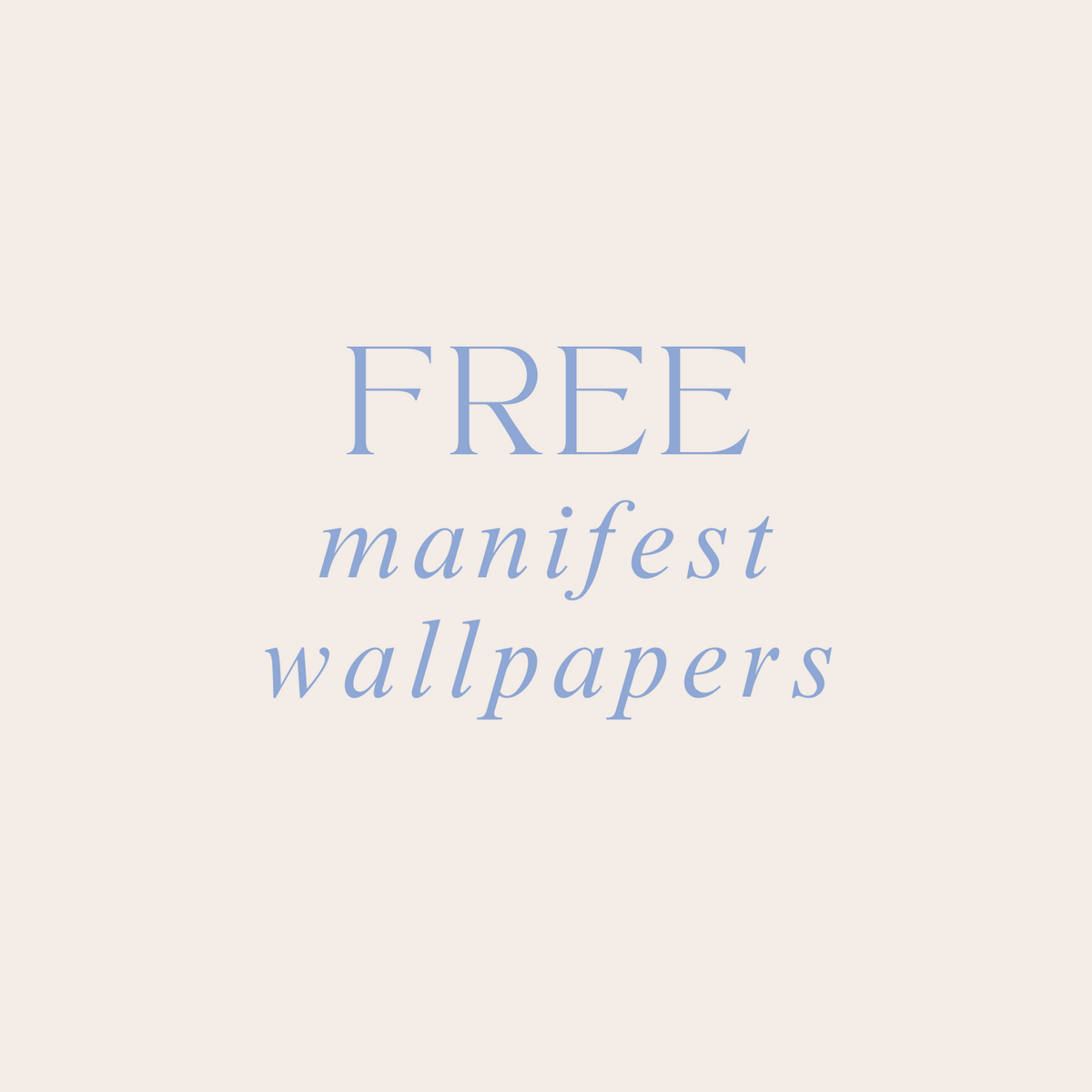 Free Manifest Wallpapers – The Rising Circle